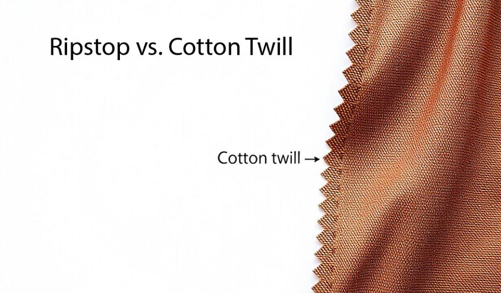 Fabric Face-Off: Ripstop vs. Cotton Twill – Which One to Choose?