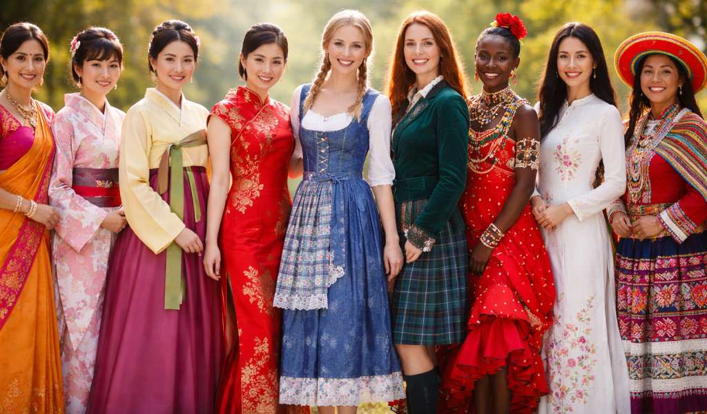 Top 10 Most Beautiful Traditional Dresses in the World and Their ...