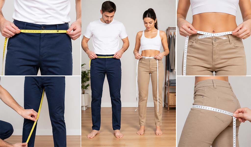 How to Accurately Measure Your Pant Size for Men and Women